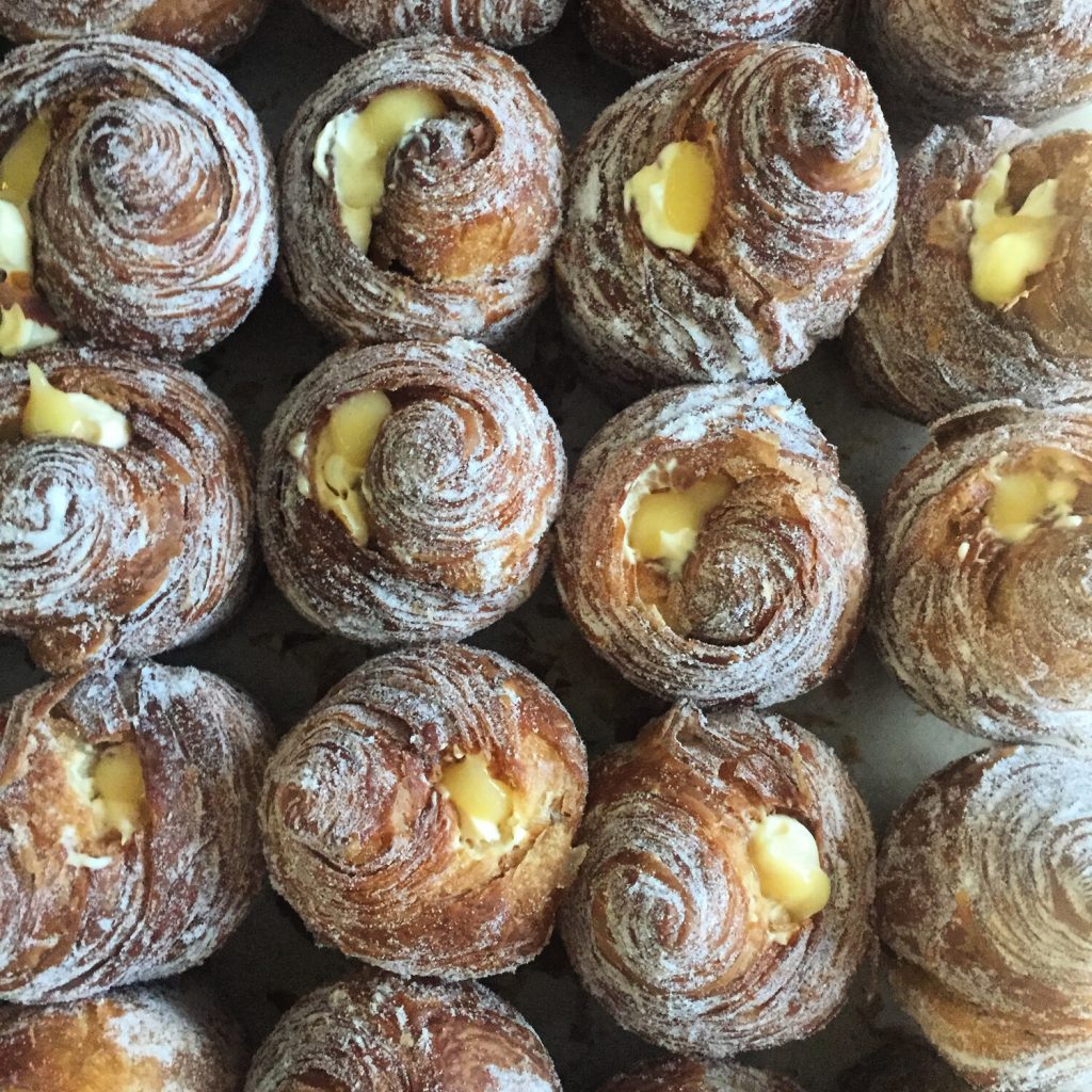 Passionfruit & White Chocolate Cruffin - The Bakehouse - Apsley