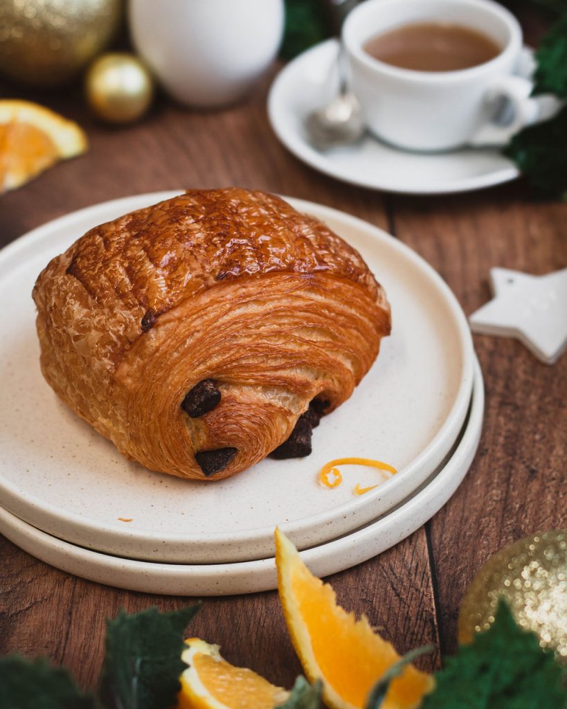 Chocolate Orange Pain au Chocolat - The Bakehouse - Apsley
